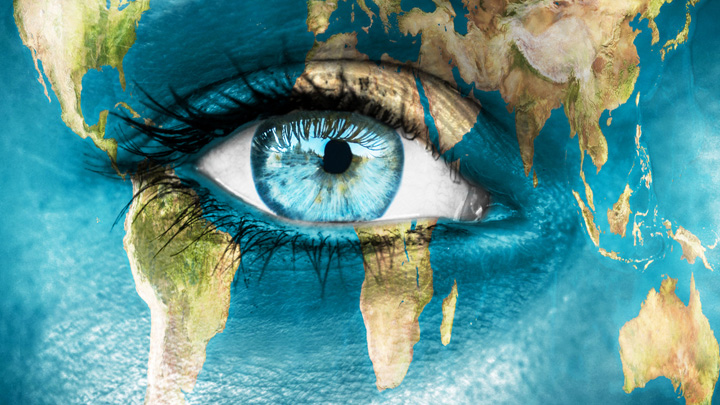 The geography of a woman - Starts at 60