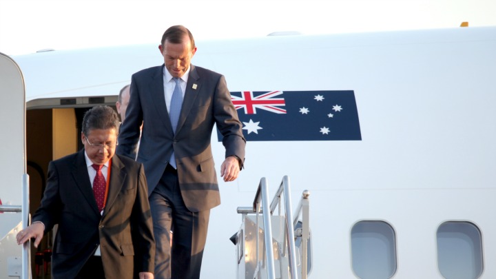 Tony Abbott is ruffling feathers once again on his bizarre tour of ...