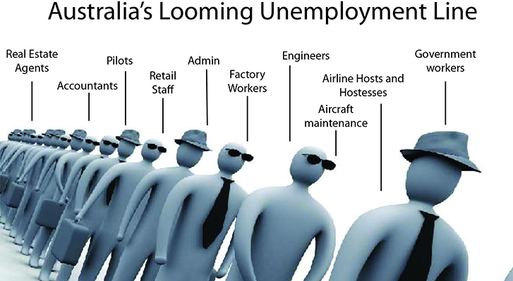 The great Aussie unemployment line: Which jobs will survive for the ...