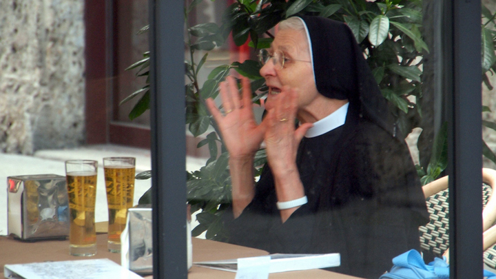 The drunk nun - Starts at 60