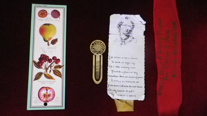 Now, where was I up to? The joy of bookmarks - Starts at 60