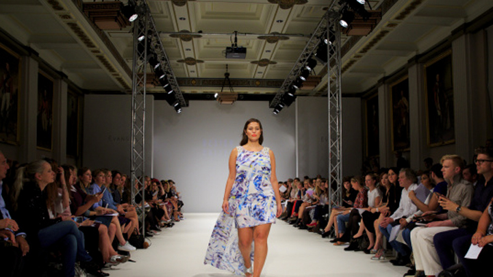 Bold and beautiful: First ever plus size show at London Fashion Week ...