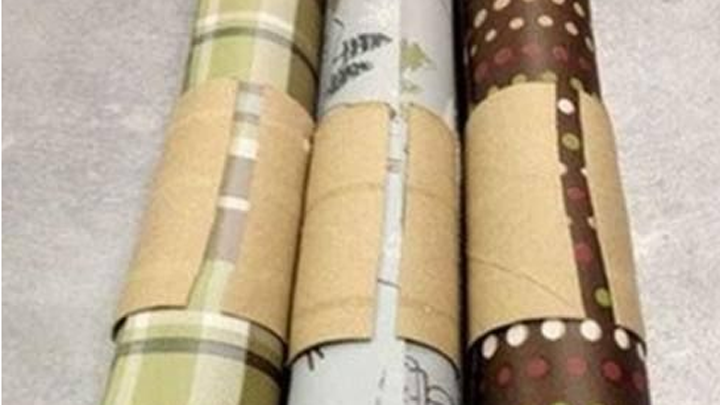 Life hack: wrapping paper - Starts at 60