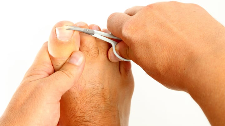 The art of toenail cutting - Starts at 60