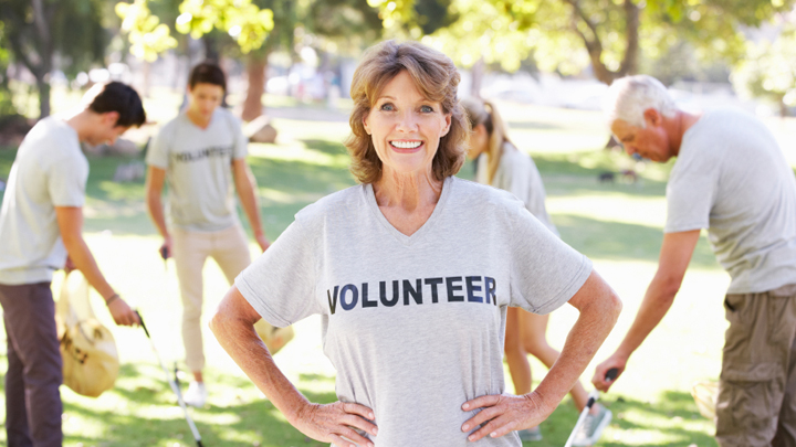 Giving back the Aussie way: Volunteering - Starts at 60