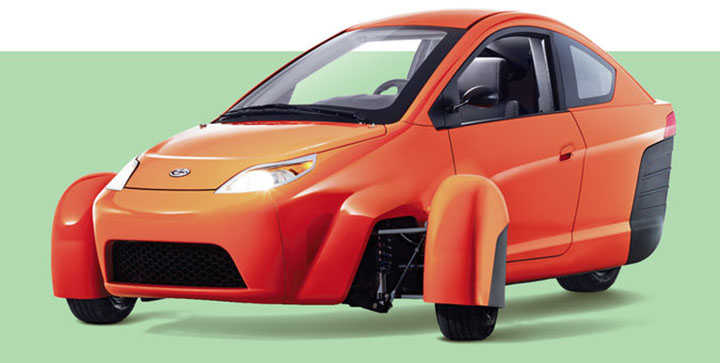The cheap, economical three wheeled car - Starts at 60