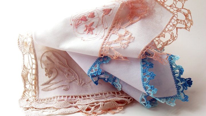 Use old handkerchiefs for these decorating and craft ideas - Starts at 60