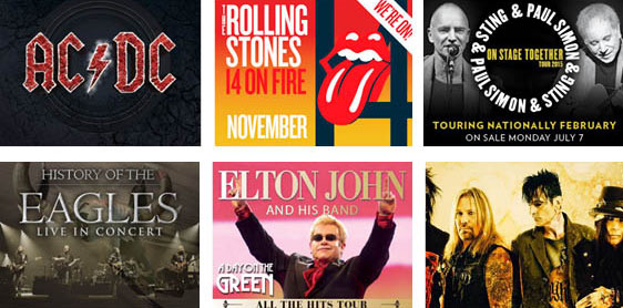 Beloved rockers at the end of their touring life - Starts at 60