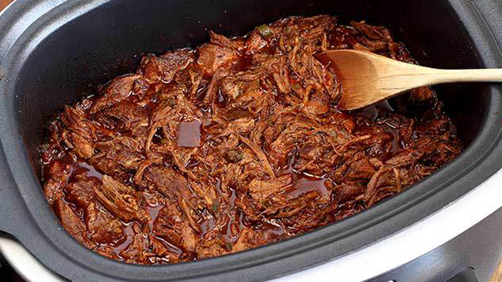 Slow cooker cola beef - Starts at 60