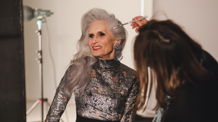 86-year-old supermodel reveals the secret to feeling beautiful - Starts ...
