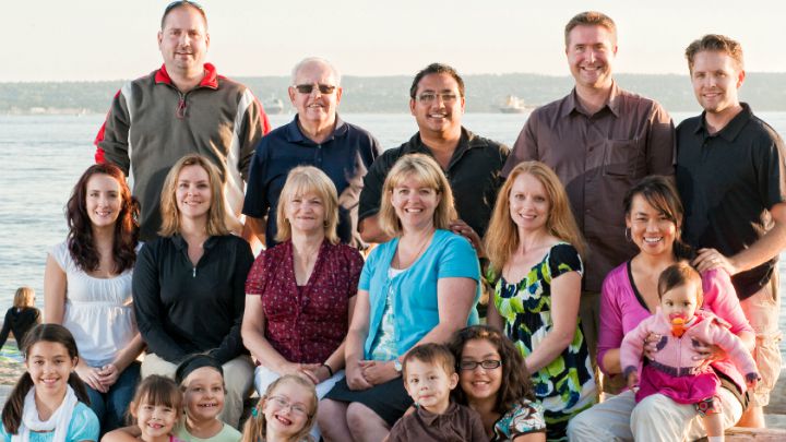 Are bigger families happier families? - Starts at 60