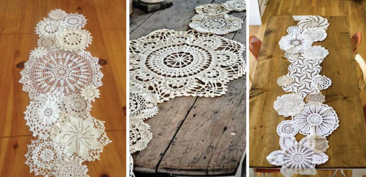 Recycle your old doilies – you’ll love this shabby chic - Starts at 60