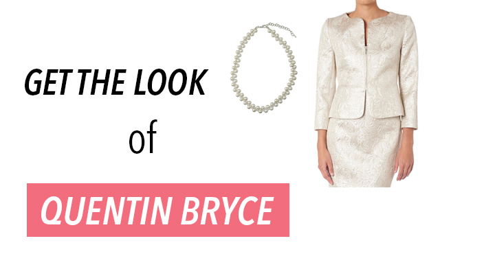 Get Quentin Bryce’s classic, feminine look - Starts at 60