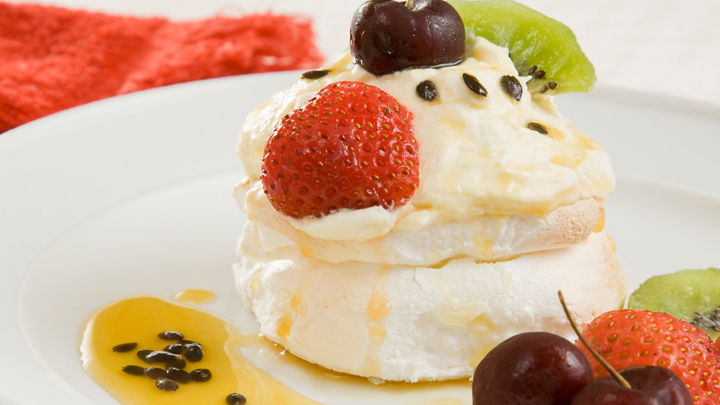 A classic Aussie pavlova with a twist - Starts at 60