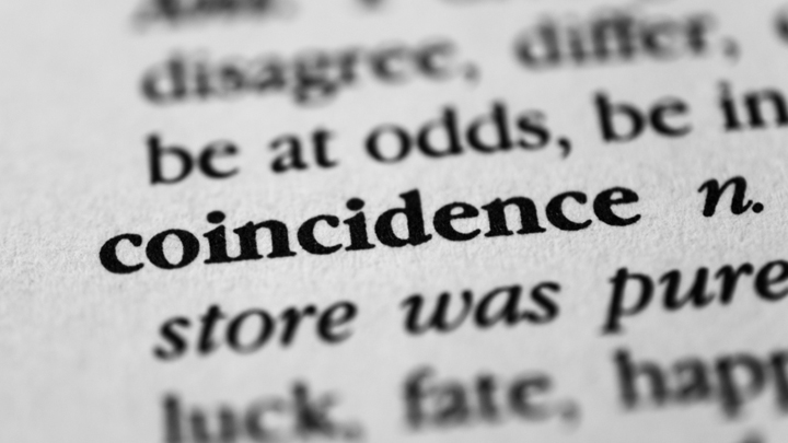 The odd coincidences and strange patterns in our lives - Starts at 60