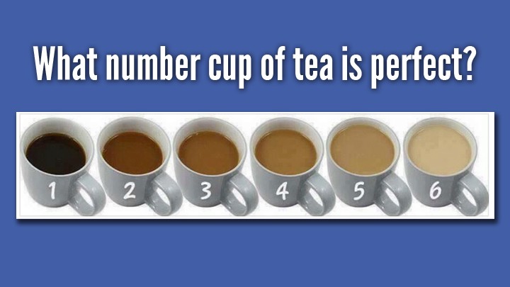 What does your perfect cup of tea look like? - Starts at 60