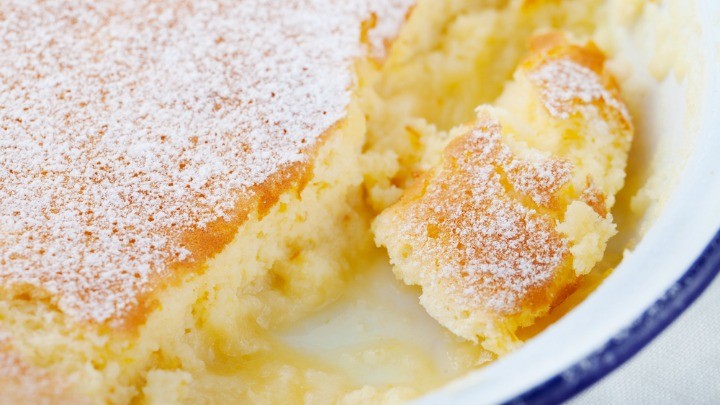 Easy lemon delicious pudding - Starts at 60