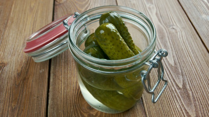 Feeling anxious? Eat a gherkin - Starts at 60