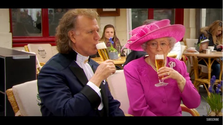Andre Rieu shares a very special video with the Queen for her birthday ...