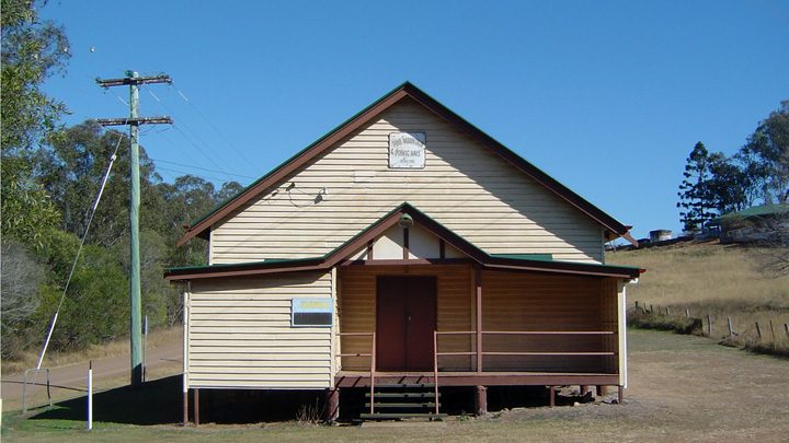 The old community hall - Starts at 60