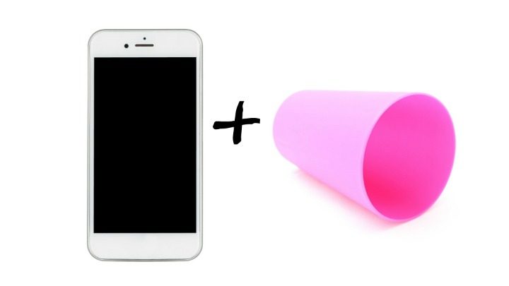 Amplify your phone volume with a cup like this - Starts at 60 Amplify your phone volume with a cup like this - Starts at 60