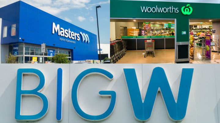 Masters, Woolworths, Big W, Anaconda, BCF, Rays Outdoors urge customers ...