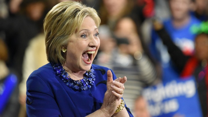 Hillary Clinton makes history as first female presidential nominee ...