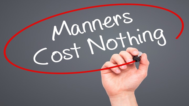 Do manners still make a person? - Starts at 60