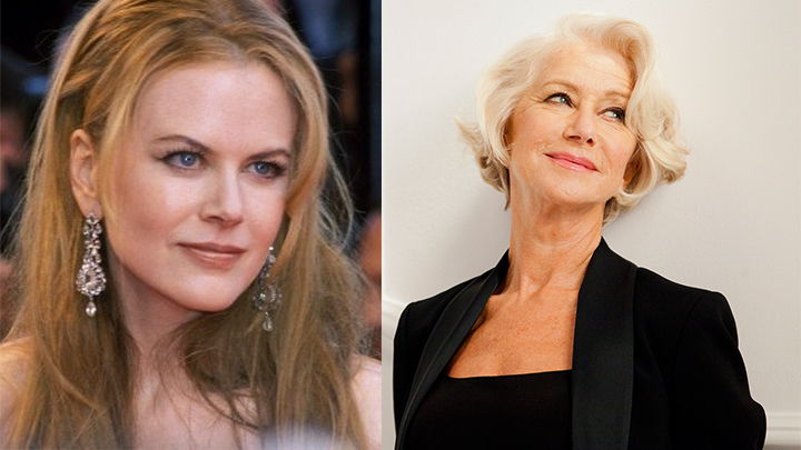 Helen Mirren and Nicole Kidman stun in iconic calendar - Starts at 60