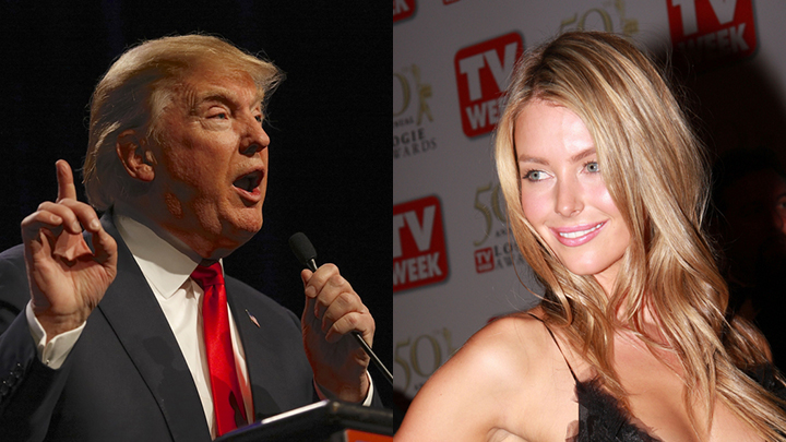 Donald Trump embarrasses Australia’s Jennifer Hawkins on stage - Starts ...