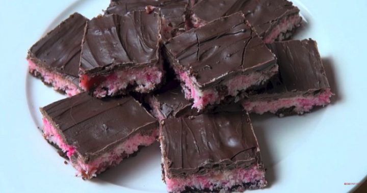 No-bake cherry ripe slice - Starts at 60
