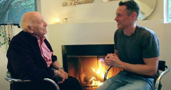 Touching video of 96-year-old man raises a question for us all - Starts ...