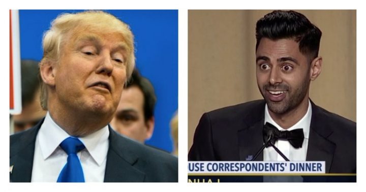 Comedians, press make fun of Trump at annual dinner - Starts at 60