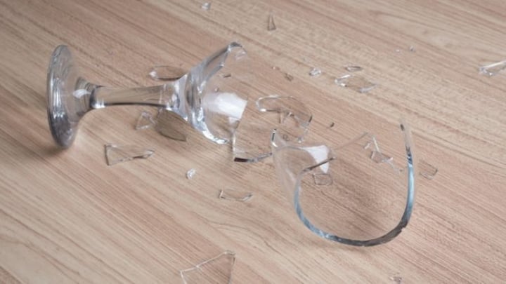 Pick up broken glass easily and safely with this trick - Starts at 60