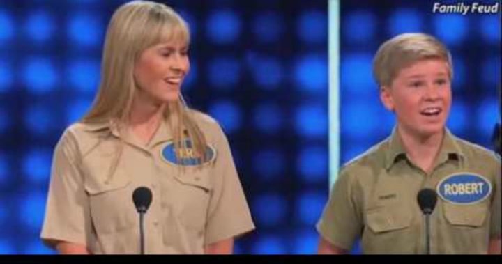 Robert Irwin’s Family Feud confusion - Starts at 60