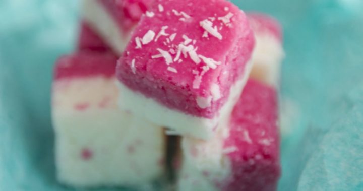 Super easy coconut ice - Starts at 60