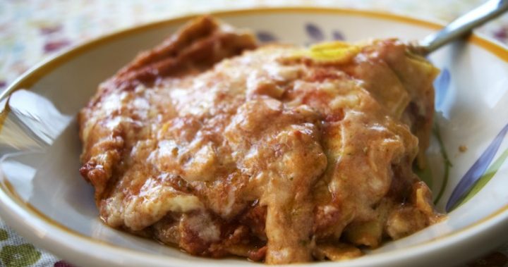 Delicious lasagna in the slow cooker - Starts at 60