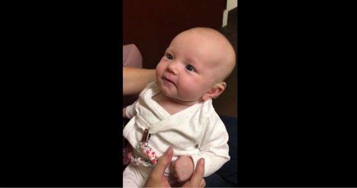 Millions watch emotional video of baby hearing for first time - Starts ...