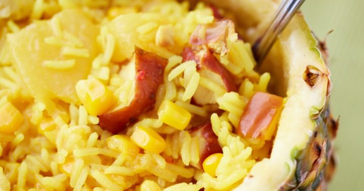 Tropical Hawaiian-style risotto - Starts at 60