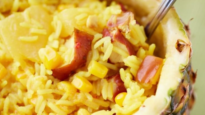 Tropical Hawaiian-style risotto - Starts at 60