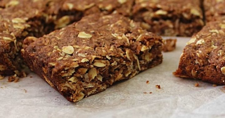 Delicious milo and oat slice - Starts at 60