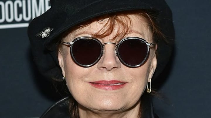 Susan Sarandon debuts unusual hippy-meets-biker look – and it works ...