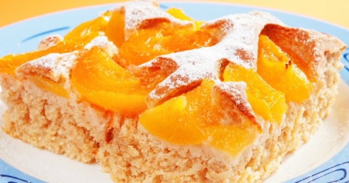 Classic apricot and almond slice - Starts at 60