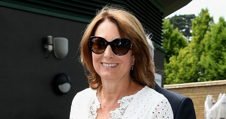 Radiant Carole Middleton stuns in white dress in Wimbledon’s Royal Box ...