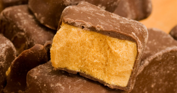 Welcome back, Violet Crumble! Production of iconic chocolate bar begins ...