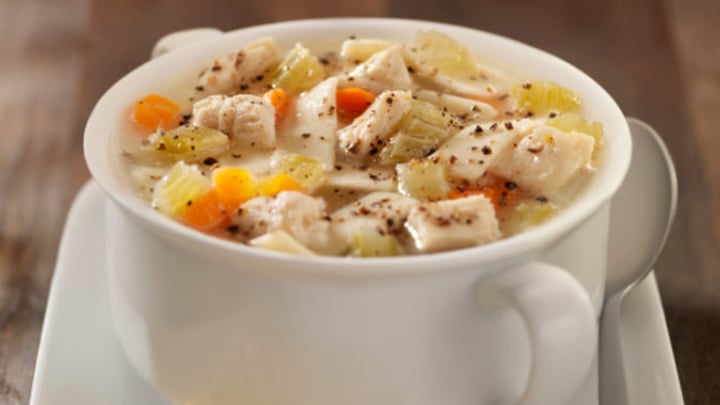 Country-style chunky chicken soup - Starts at 60