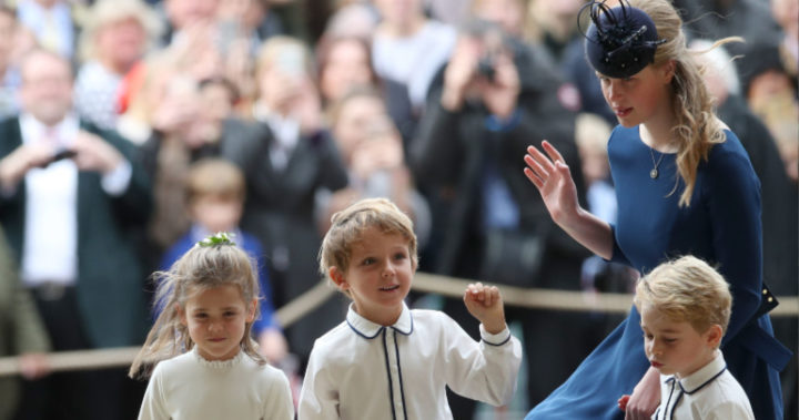 Lady Louise, 14, hailed for poise after millions watch royal wedding ...