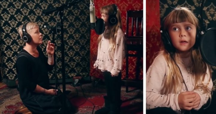 Like mother like daughter! Pink performs heartwarming duet with ...