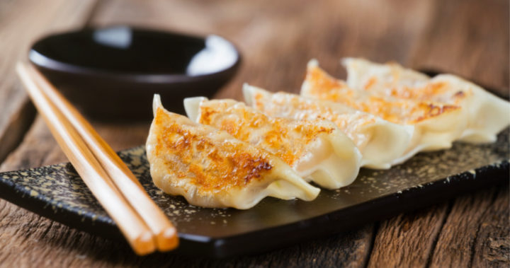 Traditional Japanese pork dumplings - Starts at 60