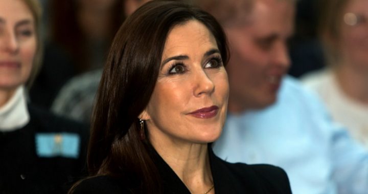 Princess Mary shows off timeless style in tartan skirt and towering ...